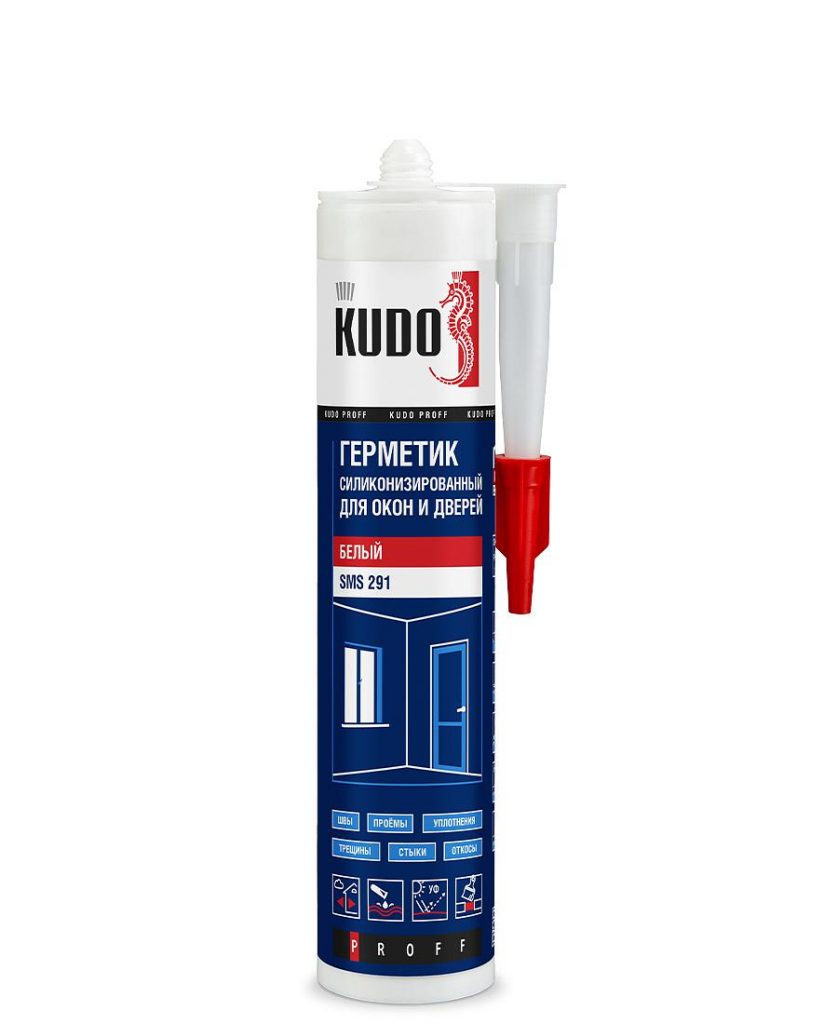 Acrylic silicone sealant for windows and doors KUDO